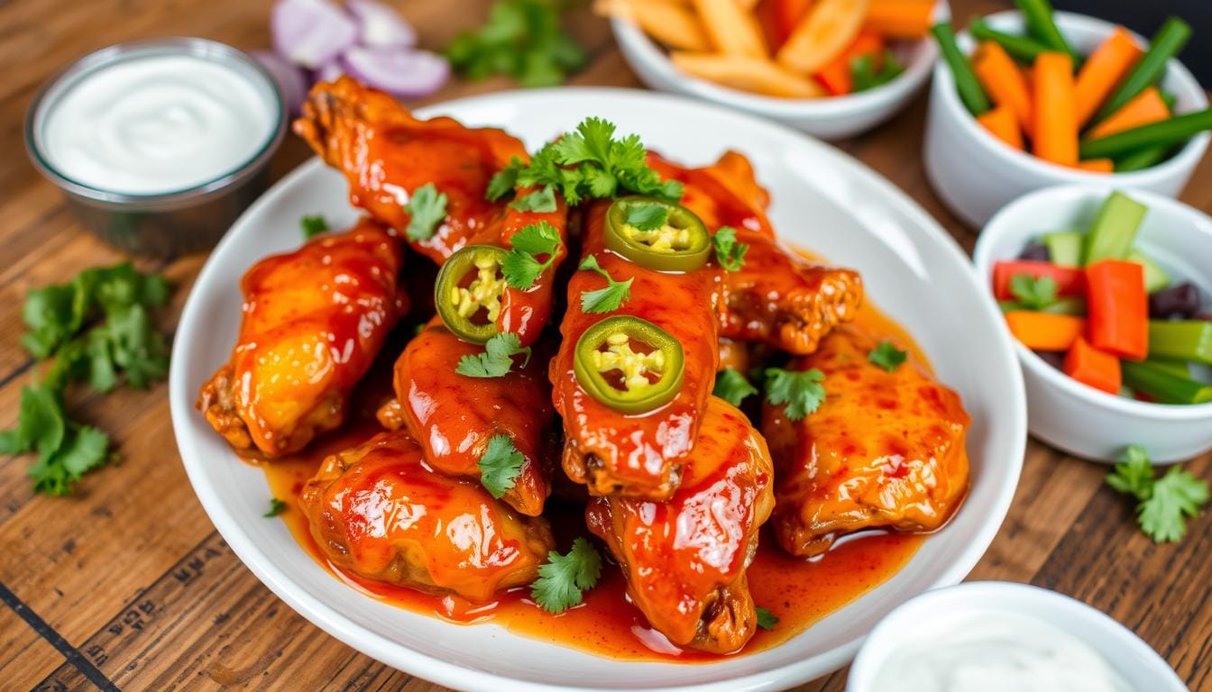 Delicious South Boston VA dulce Chile Chicken Wings