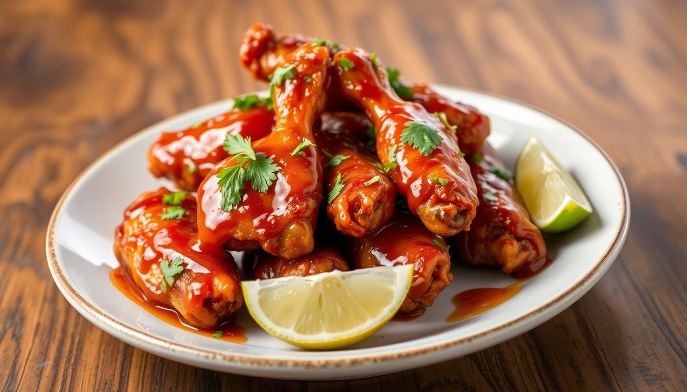 Delicious South Boston VA dulce Chile Chicken Wings